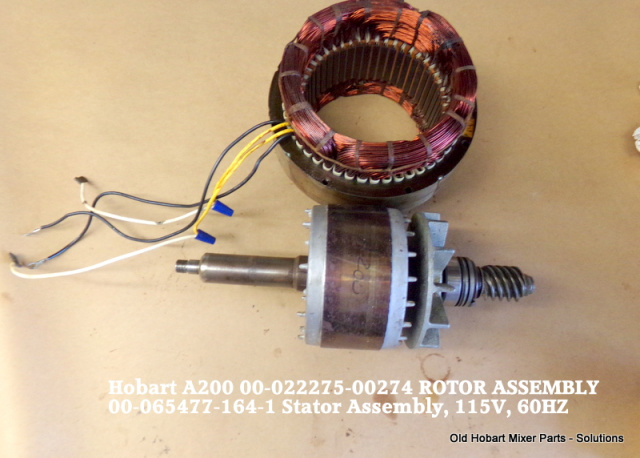 Hobart-Mixer-A120-A200-Motors