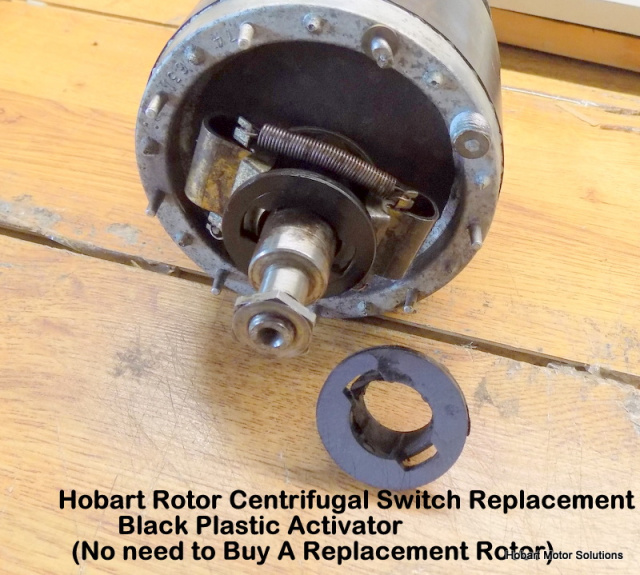 Hobart Rotor Centrifugal Switch Replacement Black Plastic Activator (No ...