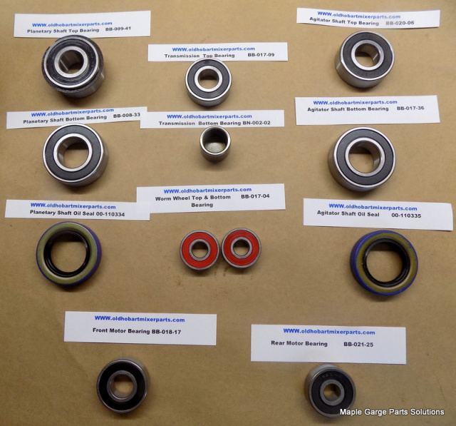 Planetary Shaft Top Bearing BB-009-41 Planetary Shaft Bottom Bearing BB ...