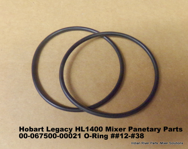 Hobart Legacy HL1400 Mixer Planetary Parts 00-067500-00021 O-Ring ...