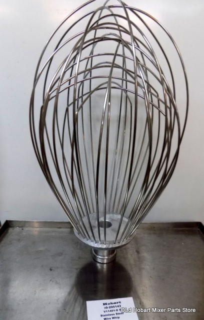 Hobart V1401 Stainless Steel Wire "D" Whip Part # 00-295143