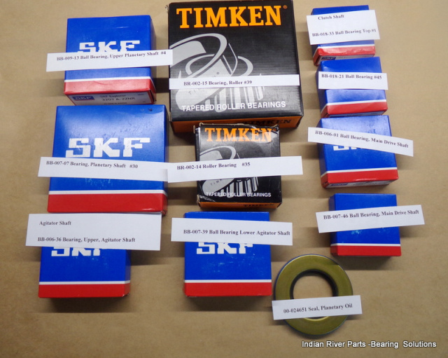 Hobart M802 Mixer Bearings Planetary Shaft BB-009-13 Ball Bearing ...