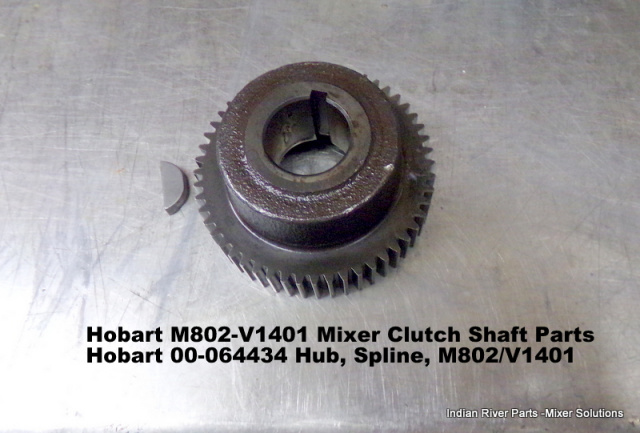Hobart M802-V1401 Mixer Clutch Shaft Parts #41 00-064434 Hub, Spline ...
