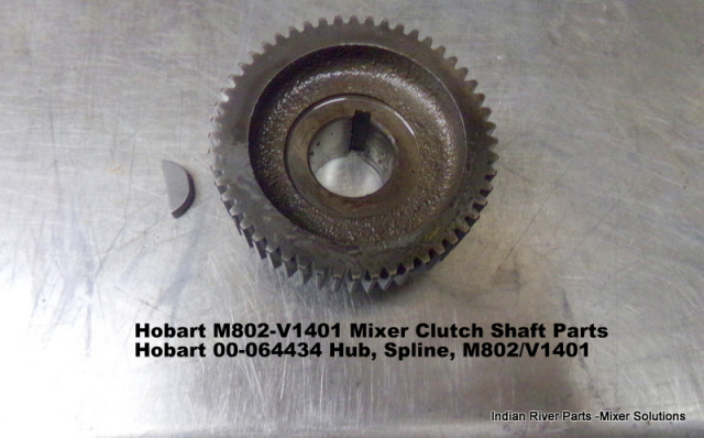 Hobart M802-V1401 Mixer Clutch Shaft Parts #41 00-064434 Hub, Spline ...