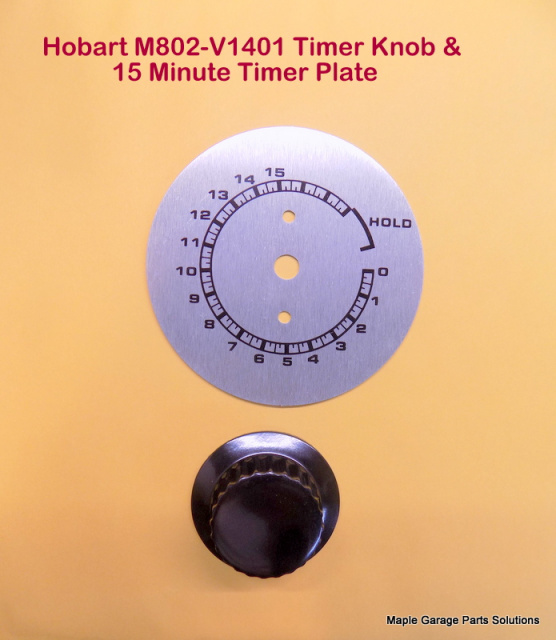 Hobart M802-V1401 Switch Plate Timer Parts