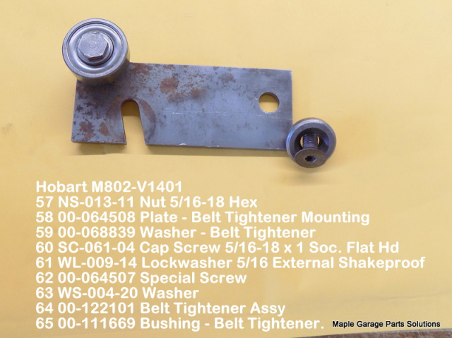 Hobart M802-V1401 Belt Tightening Assembly